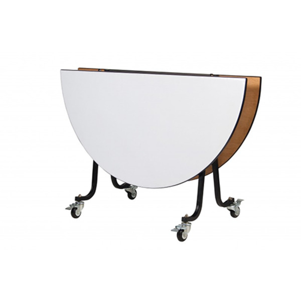 Flip Up Folding Half Circle Round Table | BDO Furniture